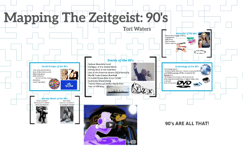 Mapping The Zeitgeist: 90's by Tori Waters on Prezi