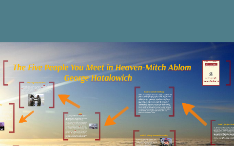 The Five People You Meet in Heaven Timeline Project by George ...