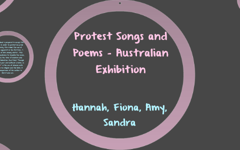 Protest Poems and Songs - Australian Exhibition by fiona dang on Prezi