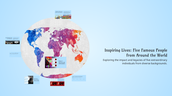 Inspiring Lives: Five Famous People from Around the World by Dai Y ...