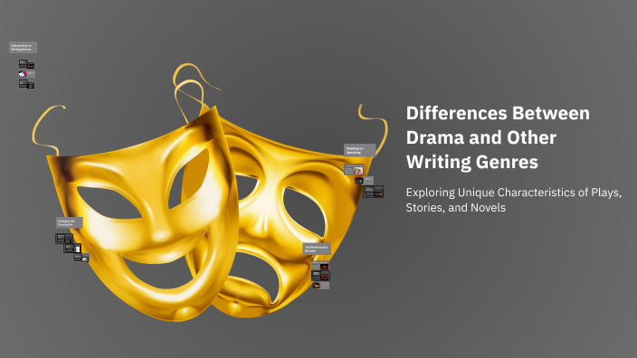 Differences Between Drama and Other Writing Genres by Melinda Micah on ...