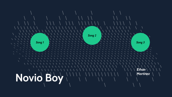 Novio Boy Soundtrack by Ethan Martinez on Prezi