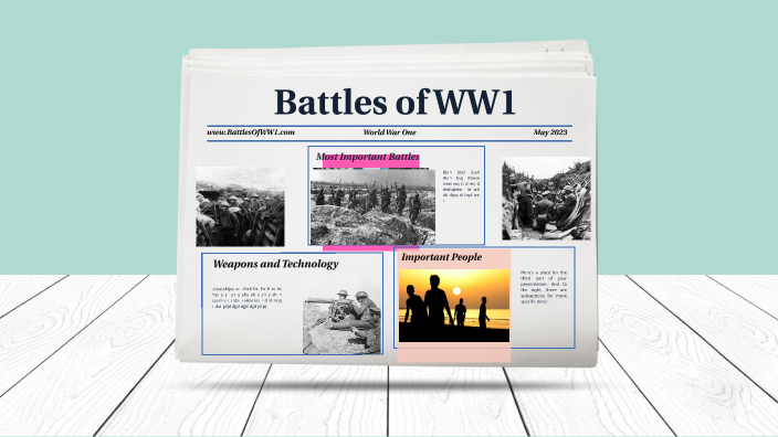 Battles of WW1 by HAILEY NOVAK on Prezi