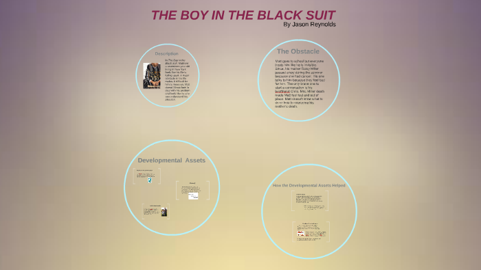 THE BOY IN THE BLACK SUIT by Ana Hernandez on Prezi