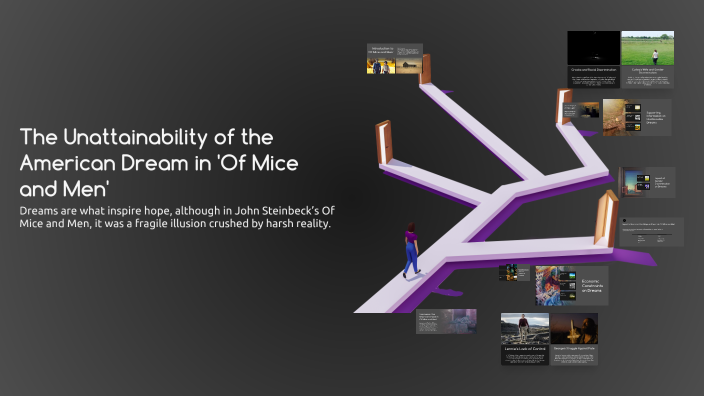 The Unattainability of the American Dream in 'Of Mice and Men' by Julia ...