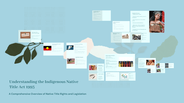 Understanding the Indigenous Native Title Act 1993 by Marcus Patel on Prezi
