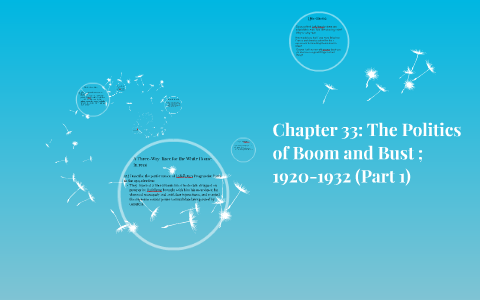 Chapter 33: The Politics of Boom and Bust ; 1920-1932 (Part by Lauren ...