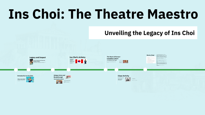 Ins Choi: The Theatre Maestro - Allison-Hannah Berwick by Allison ...