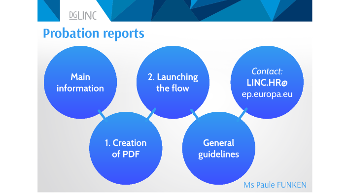 Probation Reports by DG LINC (A.K.) on Prezi