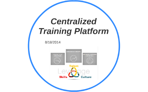 Centralized Training Platform by on Prezi