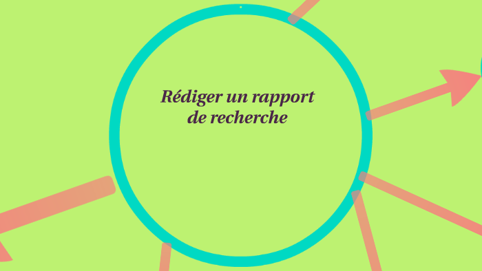 Rédiger un rapport de recherche by Daniela Vorniciasa