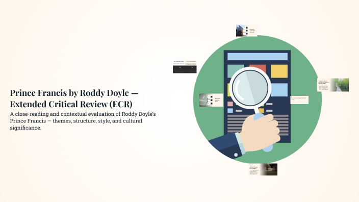 Prince Francis by Roddy Doyle — Extended Critical Review (ECR) by ...