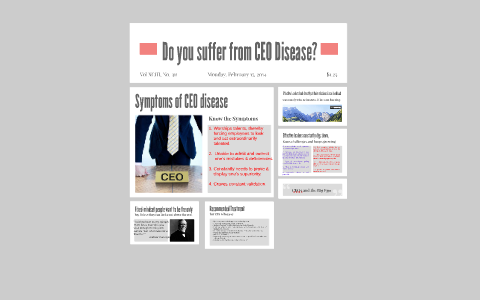 Do you suffer from CEO Disease? by Mei Fong Ho on Prezi