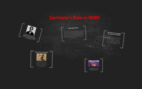 Germany's Role in WW1 by Hannah Doughty on Prezi