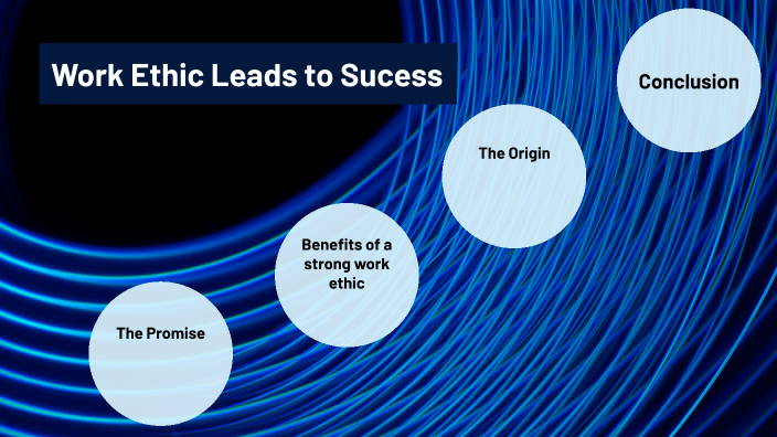 Work ethic leads to success by Andrew Poremba on Prezi