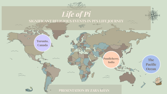 Zara - Life of Pi Map Outline by zara8480 zara8480 on Prezi