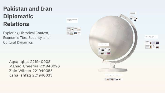 Pakistan and Iran Diplomatic Relations by MAHAD CHEEMA on Prezi