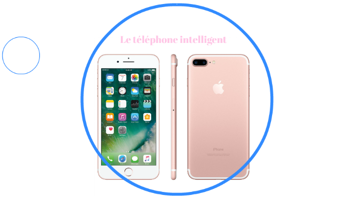 Un smartphone, un téléphone multifonction, ou un téléphone i by ...