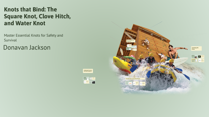 Knots that Bind: The Square Knot, Clove Hitch, and Water Knot by ...