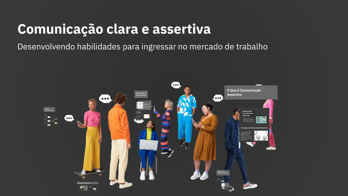 Comunicação clara e assertiva by Karen Barros on Prezi