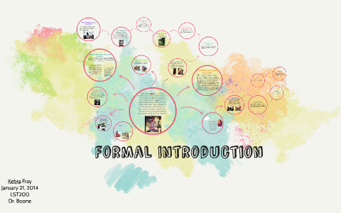 Formal Introduction by Kebra Fray on Prezi
