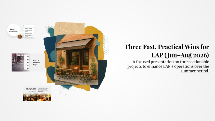 Three Fast, Practical Wins for LAP (Jun–Aug 2026) by Leonie Pankrath on ...