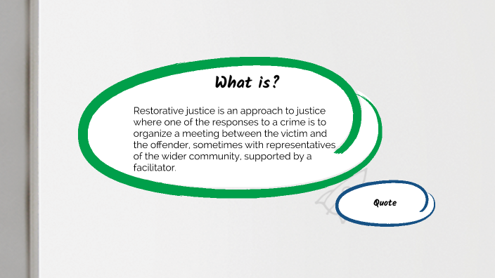 Restorative Justice by Luis Arce Tencio on Prezi