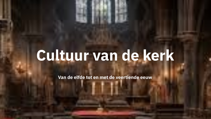 cultuur van de kerk by Sisinnio Montis on Prezi