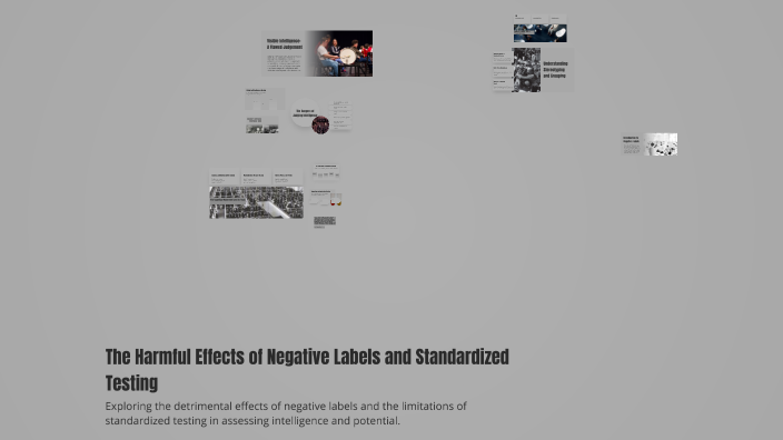 The Harmful Effects of Negative Labels and Standardized Testing by ...