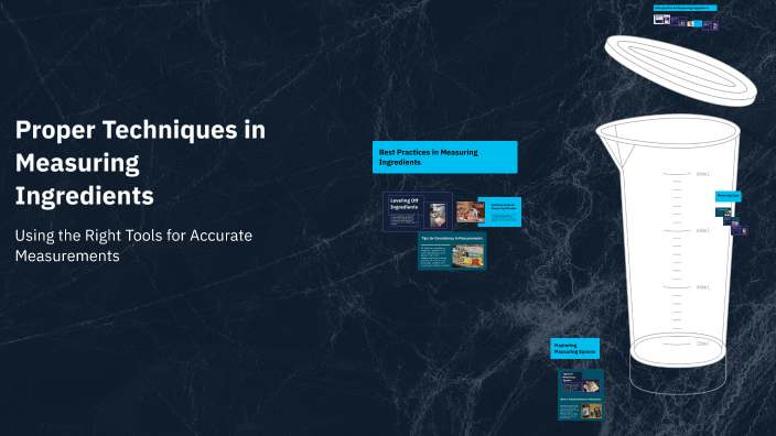 Proper Techniques in Measuring Ingredients by Melody Tindoy on Prezi