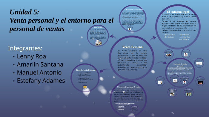 Venta personal y el entorno para el personal de ventas by lenny roa