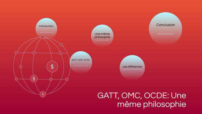 GATT, OMC, OCDE: Une même philosophie ? by Raphaëlle Bertrand-Marquet ...