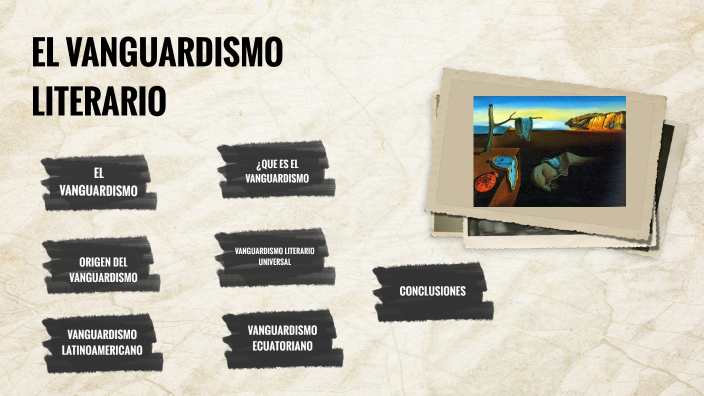 EL VANGUARDISMO LITERARIO by MARCOS ROMERO on Prezi