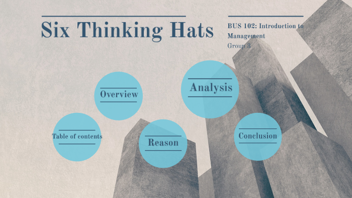 Six Thinking Hats by Nu Le on Prezi