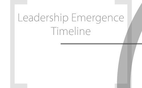 Leadership Emergence Timeline by Snay Mallick on Prezi