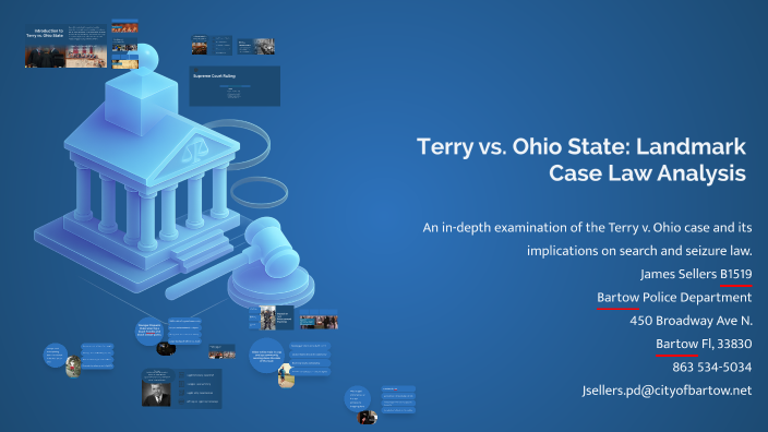 Terry vs. Ohio State: Landmark Case Law Analysis by Annabeth Sellers on ...