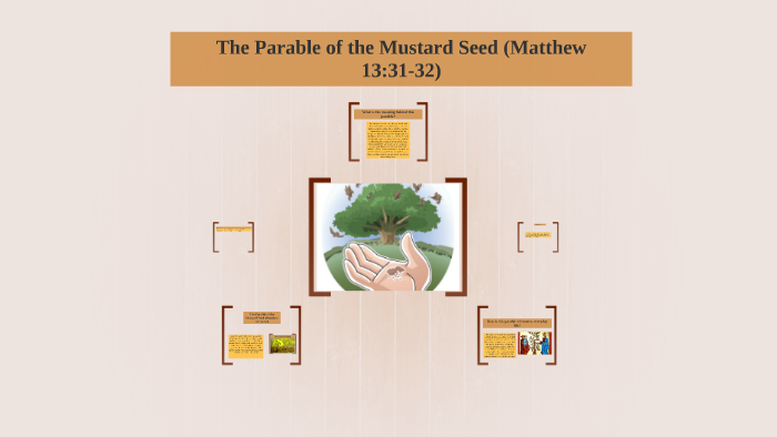 The Parable of the Mustard Seed (Matthew 13:31-32) by James Quinion on ...