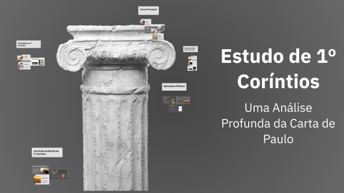 Estudo de 1º Coríntios 1 by Juscelino Gonçalves on Prezi