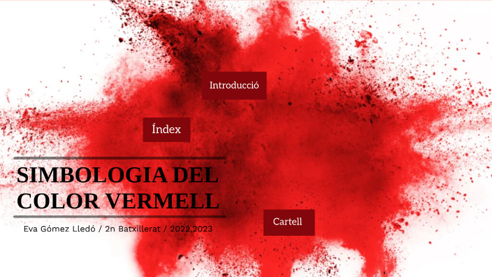 Simbologia del color vermell by Eva Gómez on Prezi