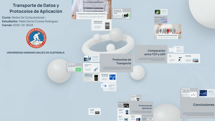 Transporte de Datos y Protocolos de Aplicación by PABLO DANIEL CUMES ...