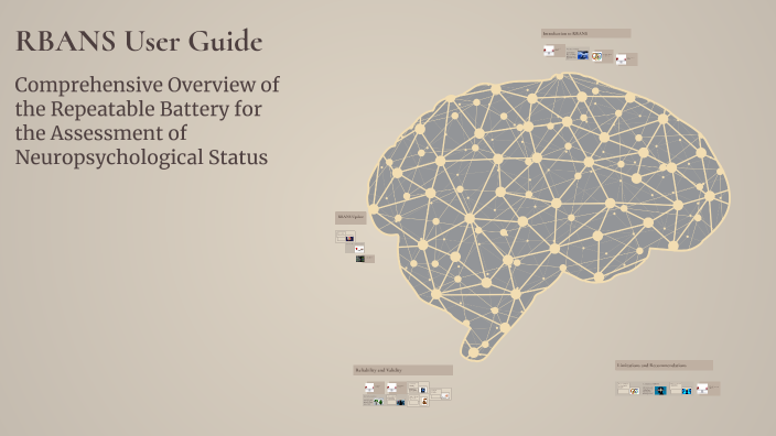 RBANS User Guide by Jamie Medeiros on Prezi