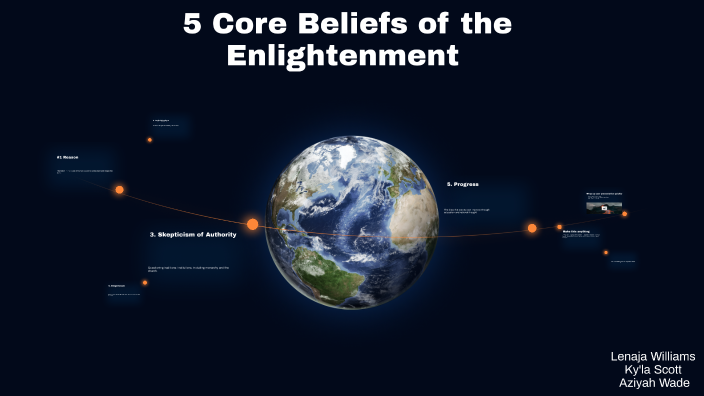 5 Core Beliefs of the Enlightenment by Lenaja Williams on Prezi