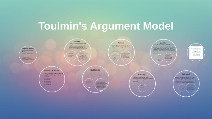 Toulmin's Argument Model by on Prezi