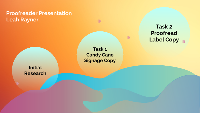 Proofreader Tasks by Leah Rayner on Prezi
