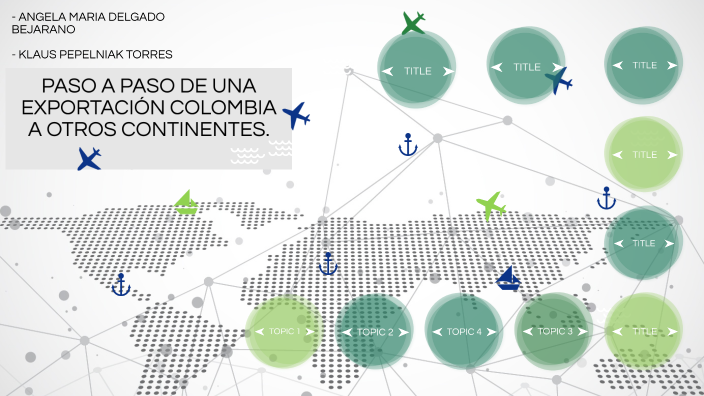 PASO A PASO DE UNA EXPORTACIÓN COLOMBIA A OTROS CONTINENTES by Andrea ...