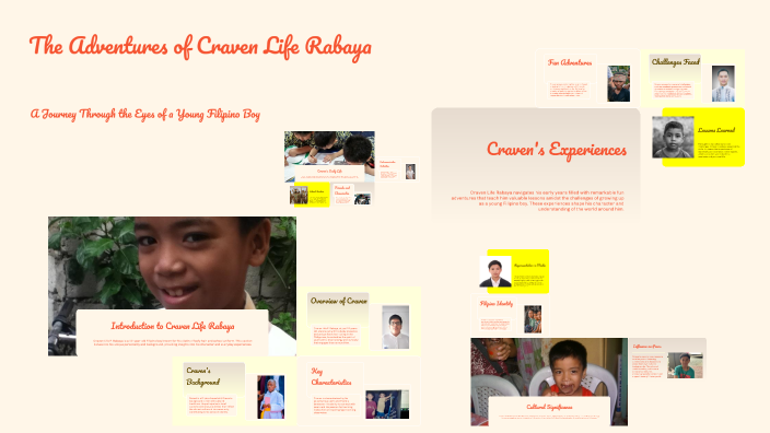The Adventures of Craven Life Rabaya by LORENZO JAMES JAVILLES on Prezi