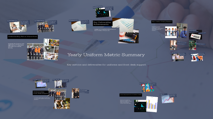 Yearly Metric Summary: Uniforms and Front Desk Support by ozdee50 on Prezi