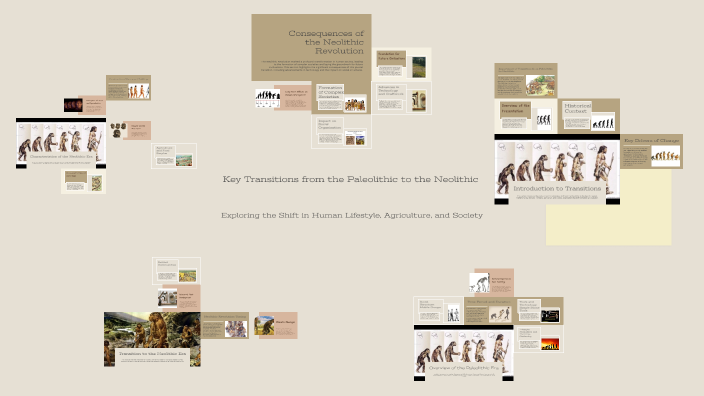 Key Transitions from the Paleolithic to the Neolithic by Andrea Kreken ...