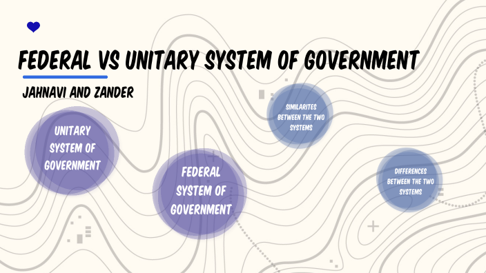 Unitary System Vs Federal System of Government by Jahnavi Barry on Prezi