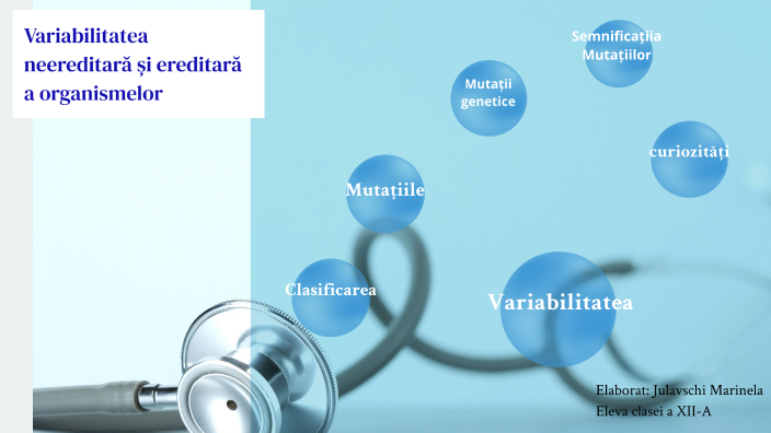 Variabilitatea neereditară și ereditară a organismelor by Marinela ...